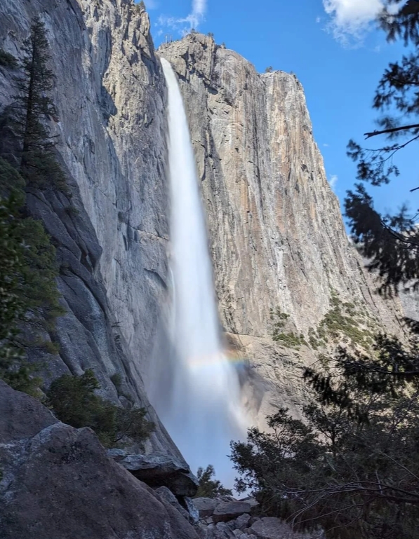 One of the Largest Waterfalls in North America. Yosemite National Park ...