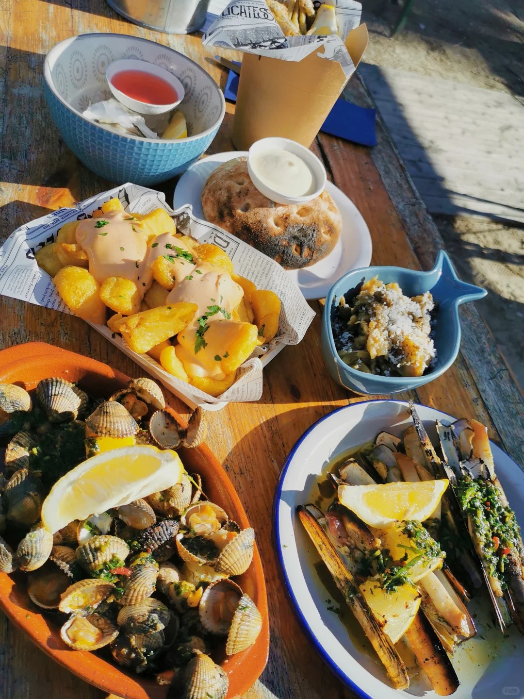 🦑🦐 Rotterdam Seafood Restaurant Review — Canalside Little Seafood 🌞 by ...