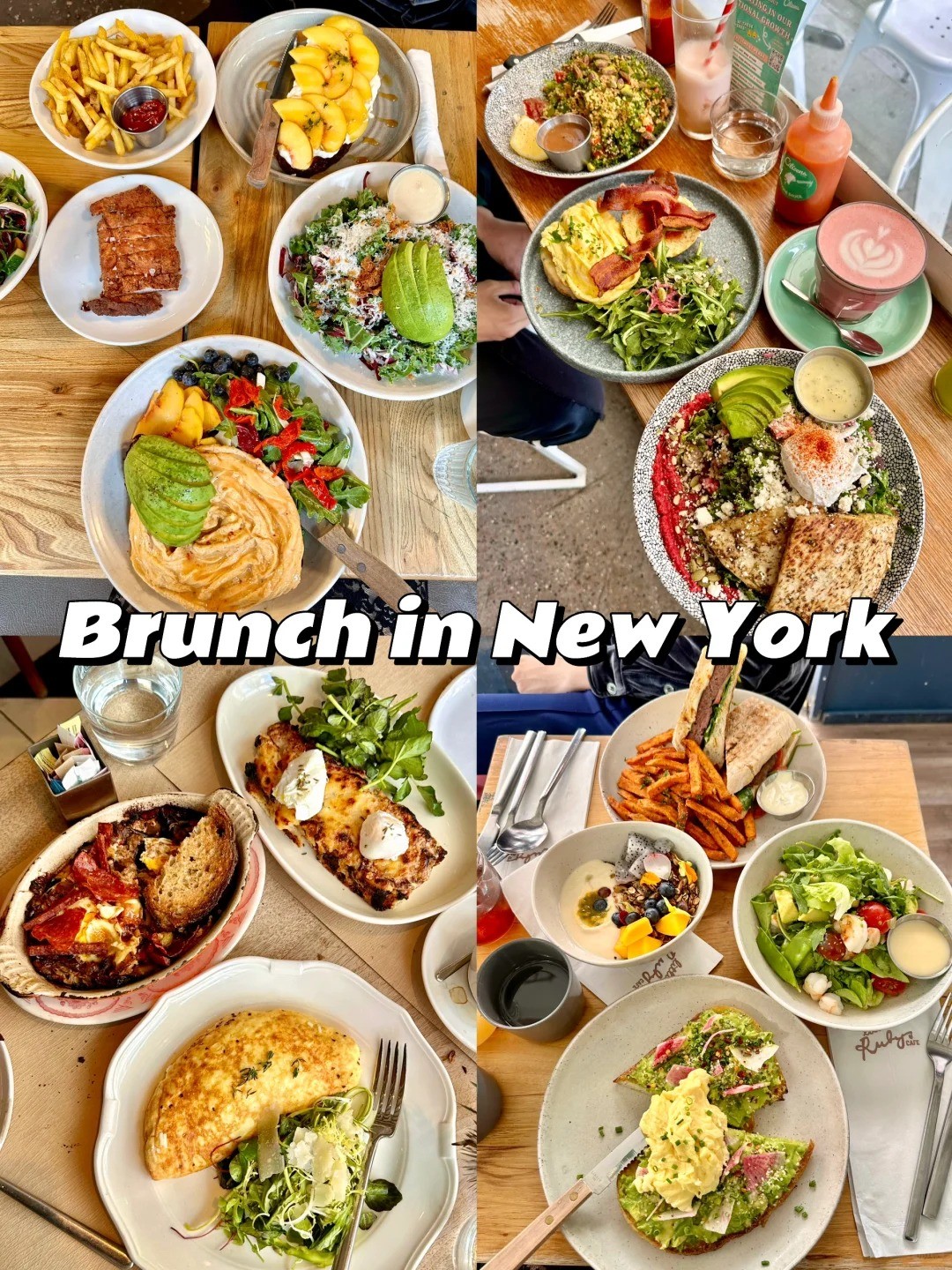 Six Must-Try Brunch Spots in New York! (1)🥣 by Claire Danes ...